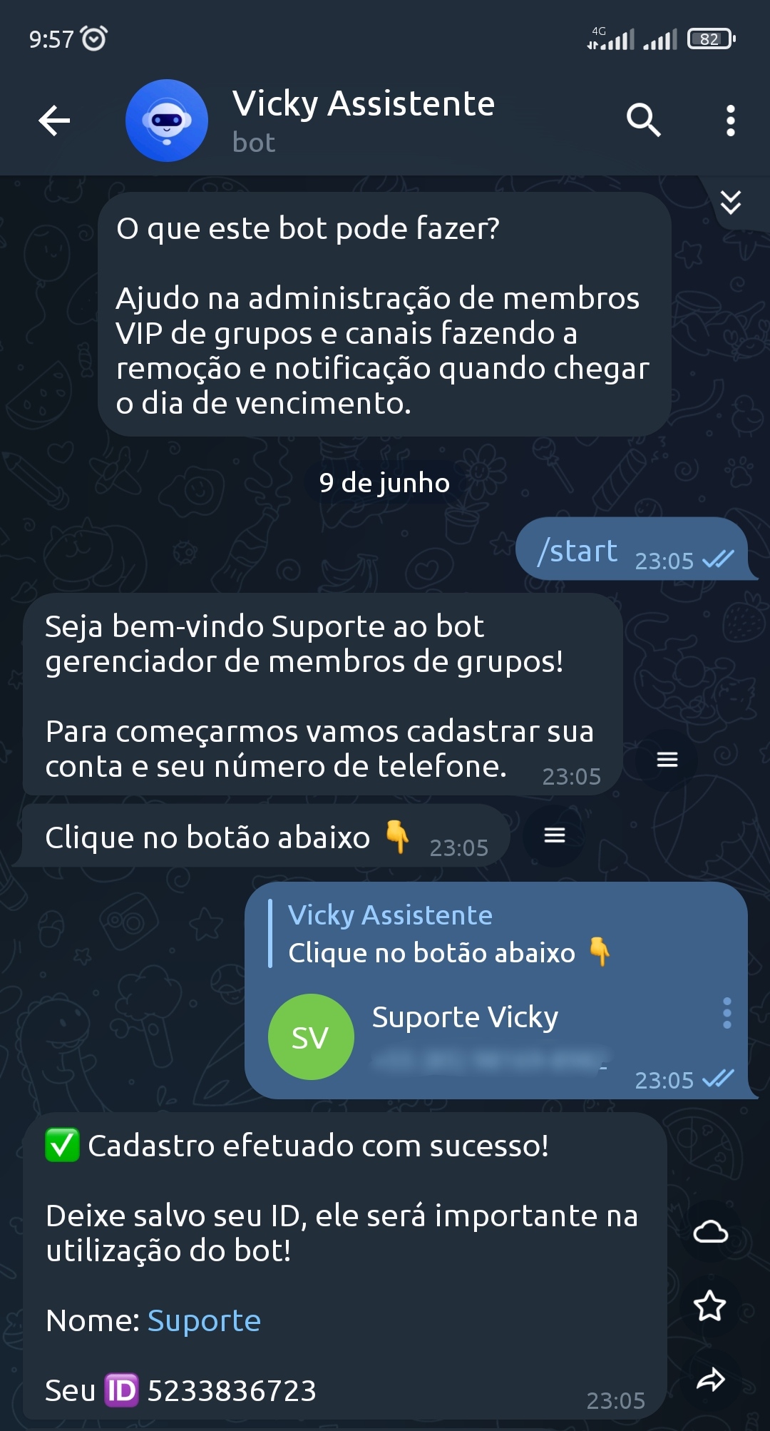 Instruções Vicky Bot - Conversor de Sinais